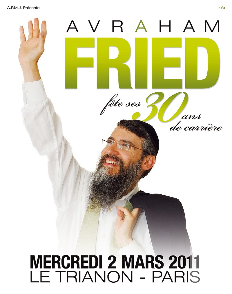 AVRAHAM FRIED Live in Paris – Celebrating 30 years! | Jewish Insights